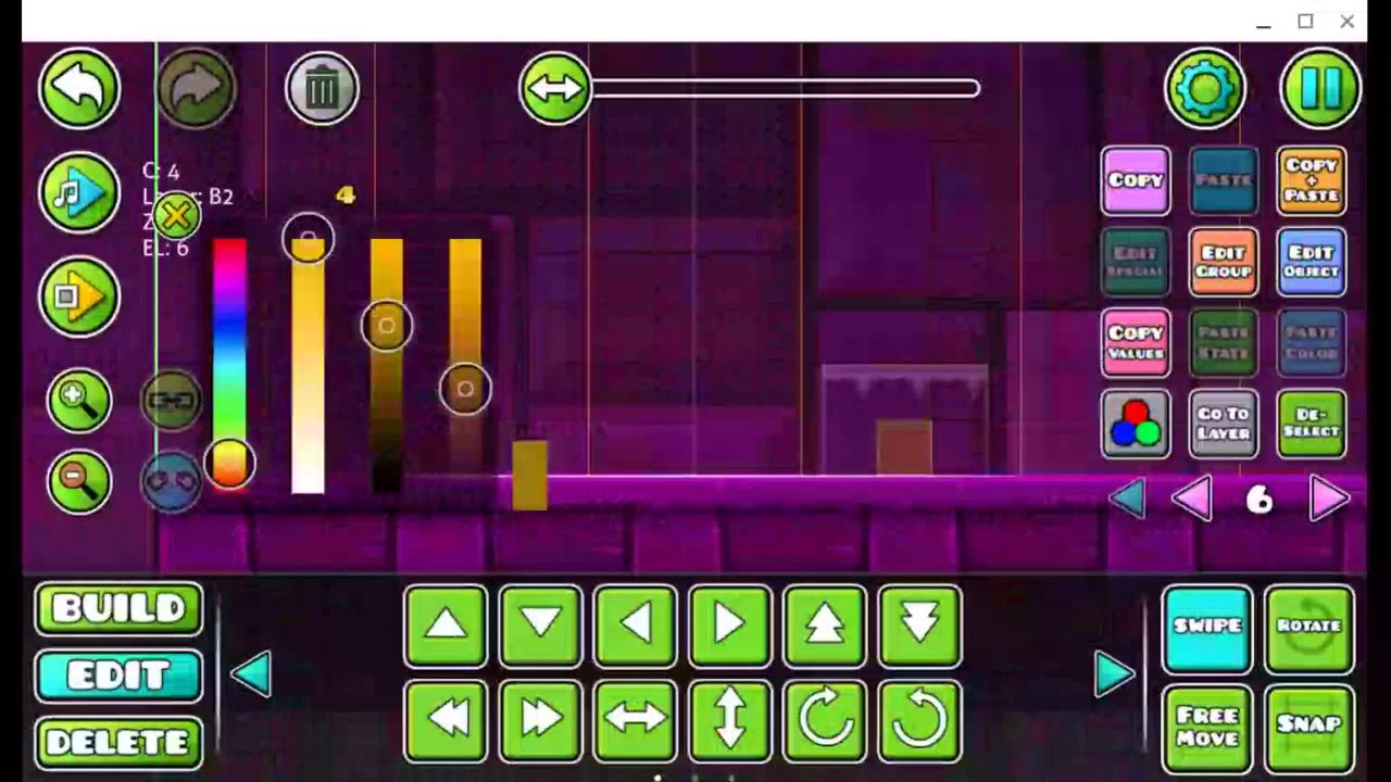 Geometry Dash Tutorial || How to Make Glow Style - YouTube