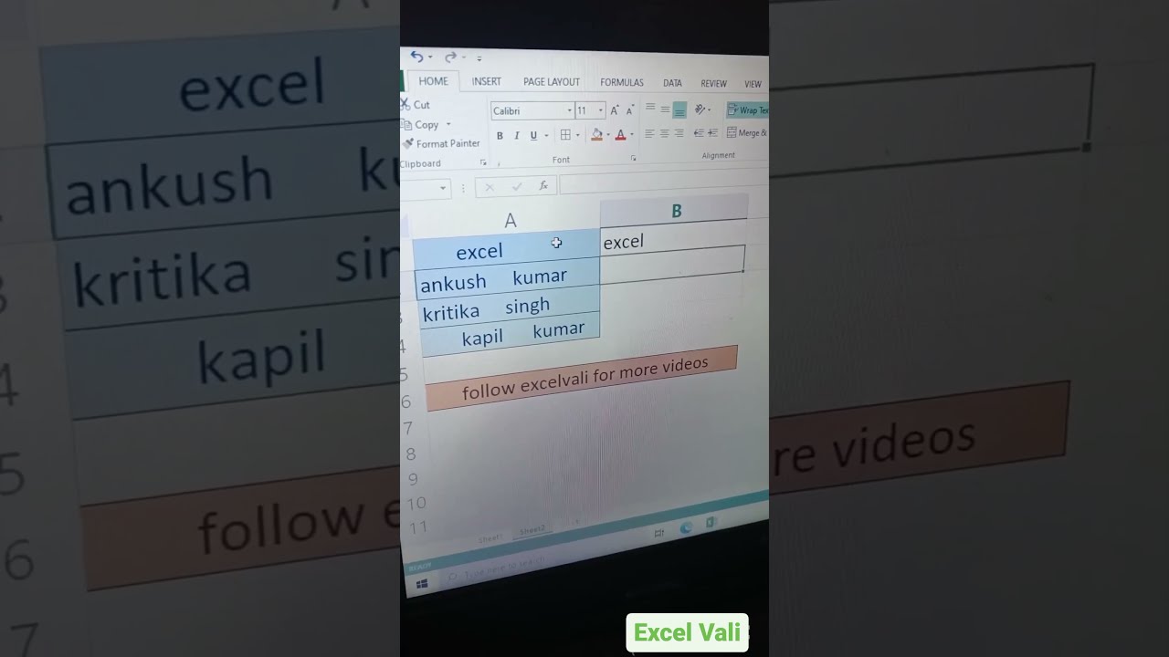 Trim Extra Space In Excel YouTube Trim Extra Space In Excel YouTube