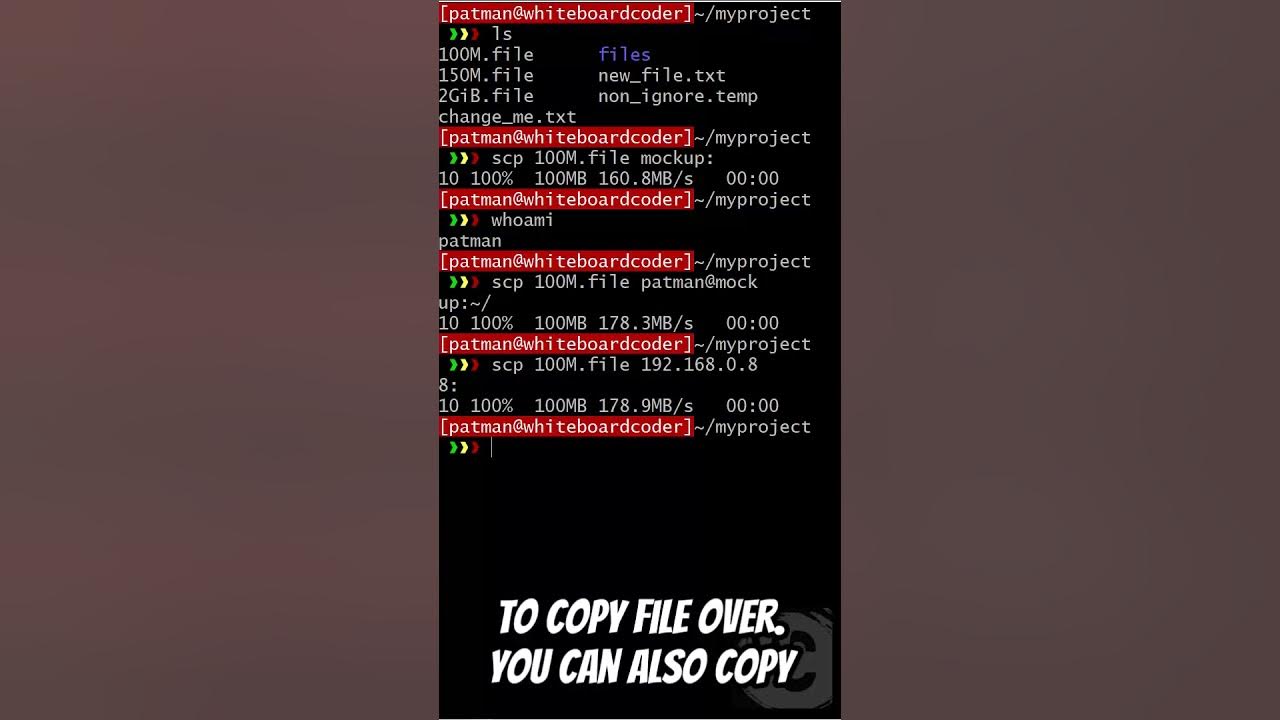 Linux Scp Coding Linux Linuxtutorials Linuxcommandlinetutorial Ubuntu Sysadmin Youtube 