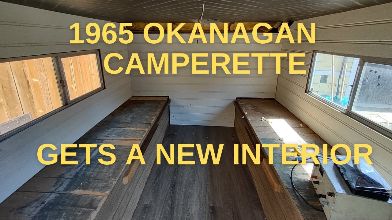 1965 Okanagan Camperette Truck Camper Gets New Interior Panels ...