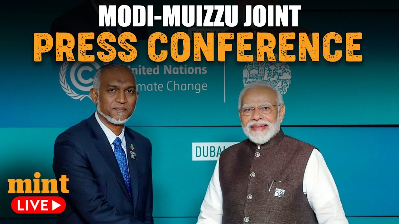 LIVE: PM Modi- Mohamed Muizzu Joint Briefing | Muizzu In India ...