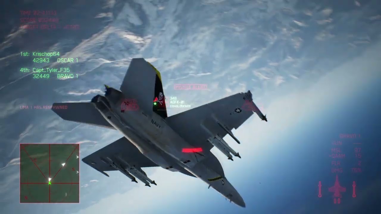 Ace Combat 7 Multiplayer - F/A-18F - Overpowered Much? - YouTube