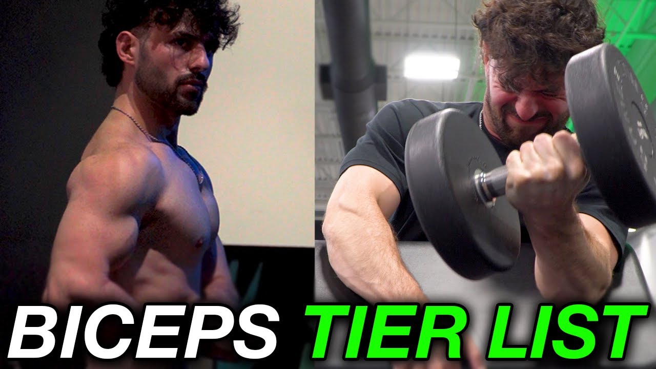 BICEP EXERCISE TIER LIST - All Bicep Exercises Ranked WORST to BEST ...