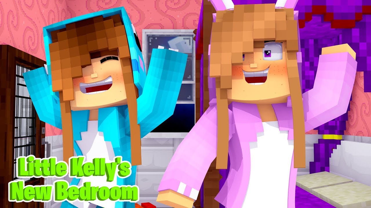LITTLE KELLY AND LITTLE CARLY'S SECRET SLEEPOVER! (Minecraft) - YouTube