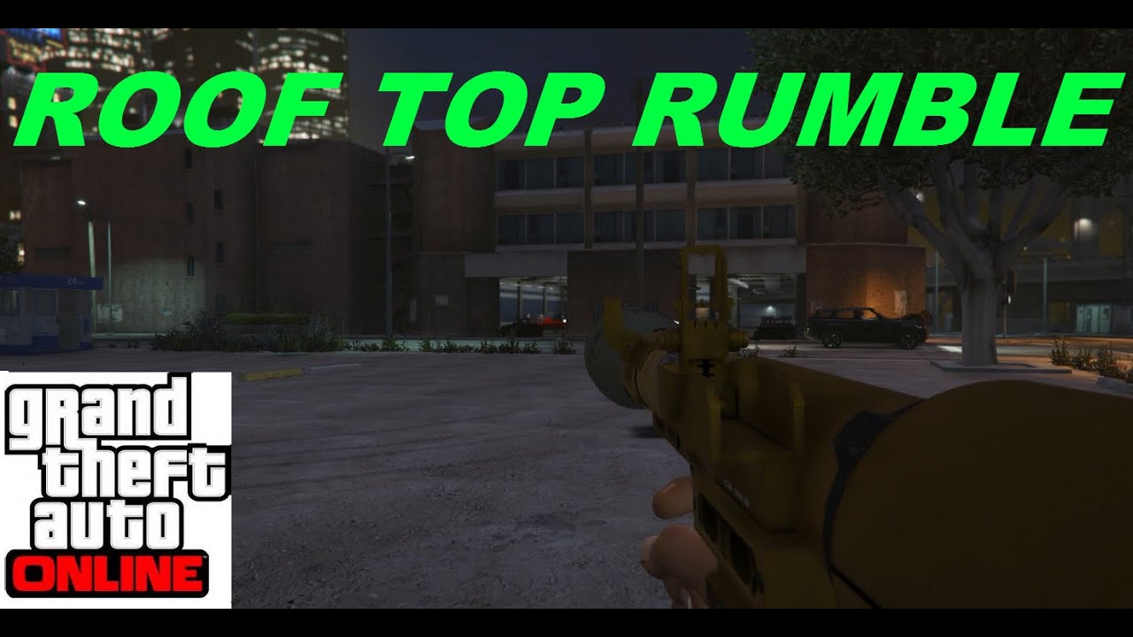 GTA V Online ★(ALOT OF CASH MONEY)★ FIRST PERSON!!! (GTA 5 Rooftop ...