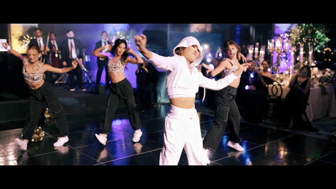 "Surprise Dance Routine by Former Laker Girl Jenny Ting and Friends ...