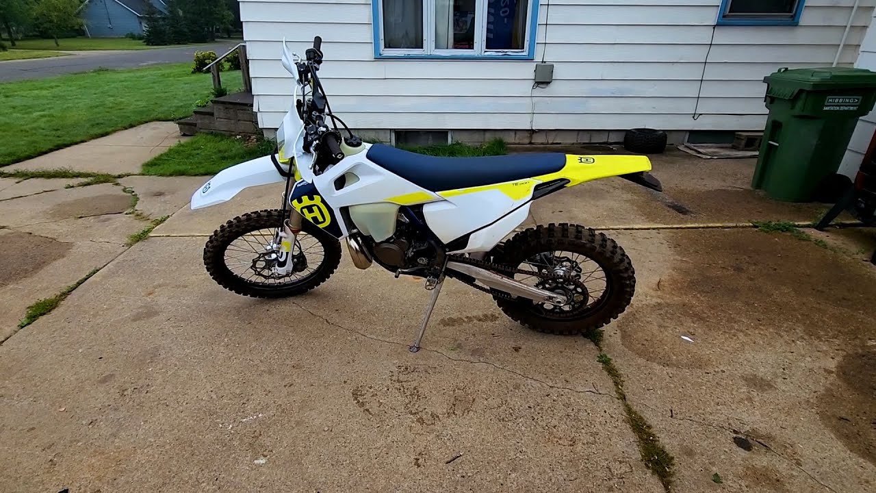 2023 Husqvarna Te300 first look - YouTube