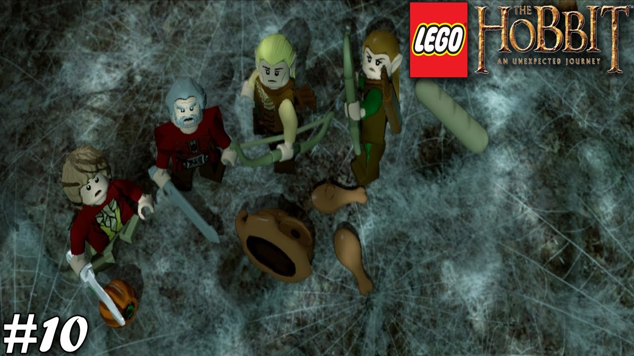 Lego The Hobbit Walkthrough: Level 10 Flies and Spiders - YouTube