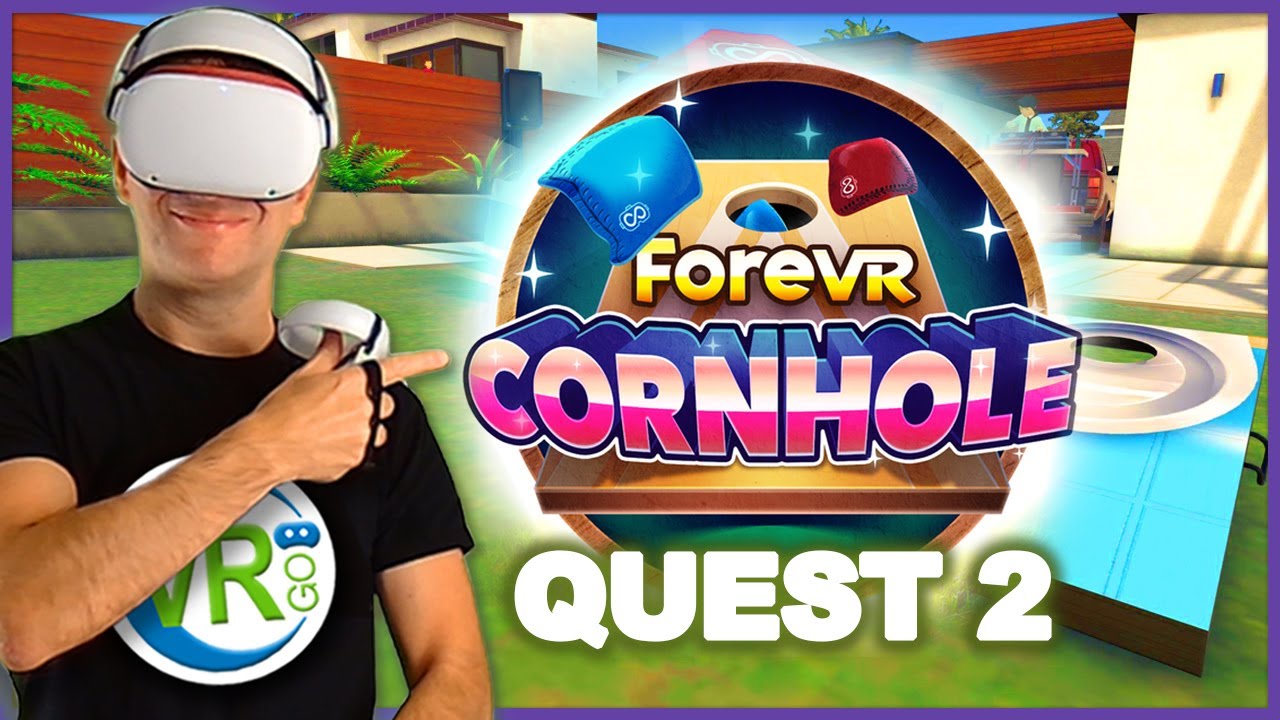 QUEST 2 : Le lancé de sac en VR [FR] FOREVR CORNHOLE VR - YouTube