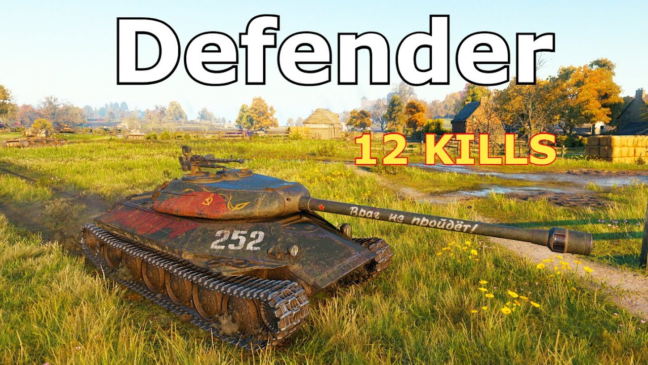 World of Tanks Object 252U Defender - 12 Kills | 1 vs 6 - YouTube