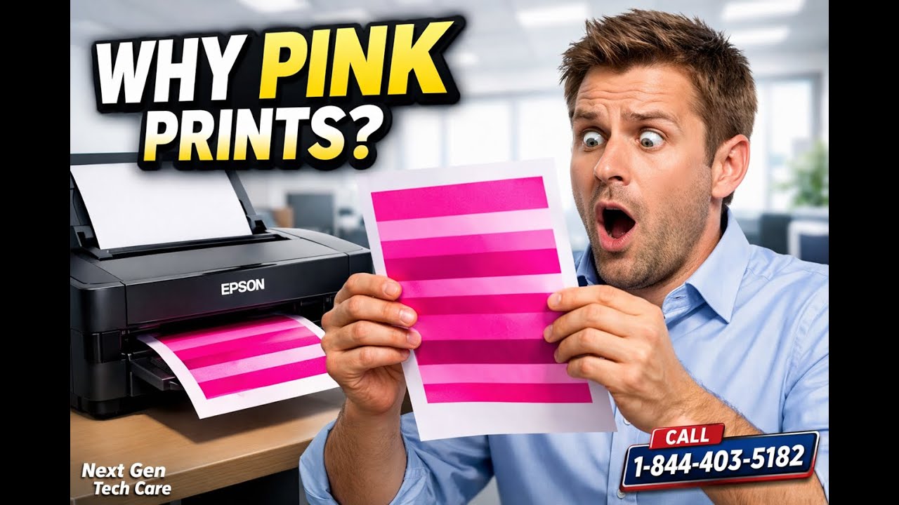 Why Is My Epson Printer Printing Pink? | Easy Fixes & Support - YouTube
