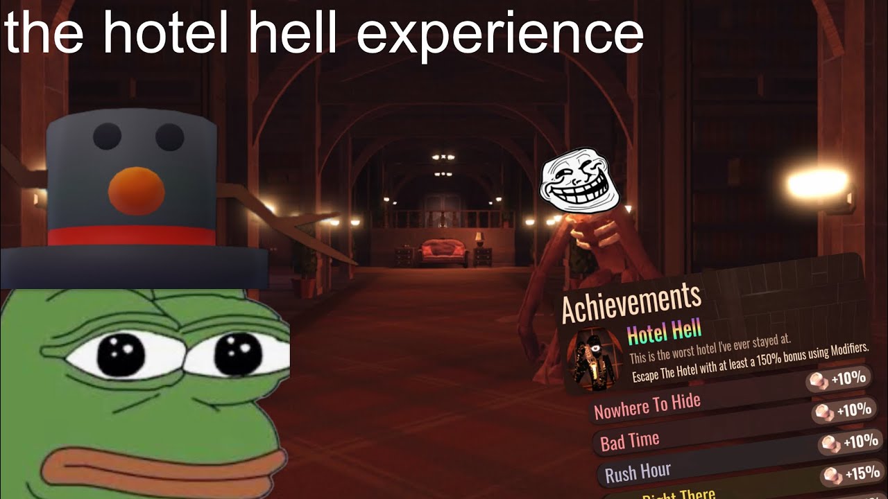 the “how to get hotel hell” experience (doors) - YouTube