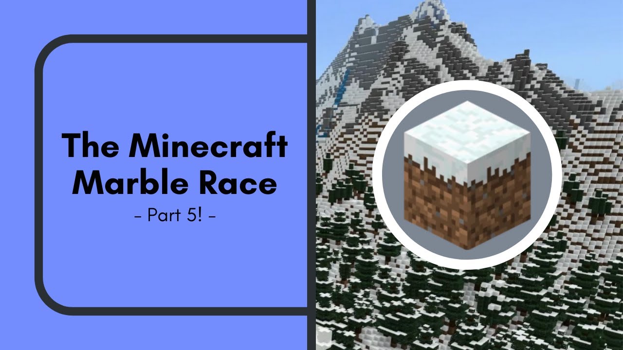 The Minecraft Marble Race - Part 5! - YouTube