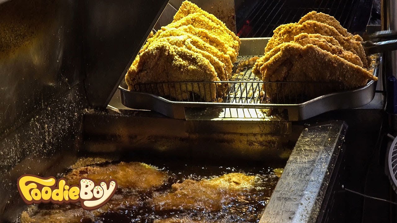 지파이 / Taiwan Fried Chicken Steak - Taiwan Street Food / 타이베이 스린야시장 ...