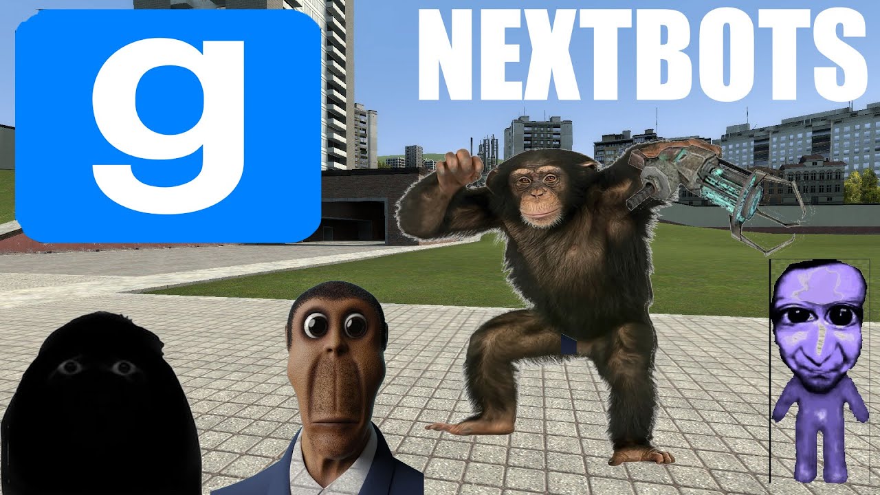Probando NEXTBOTS en GMOD - YouTube
