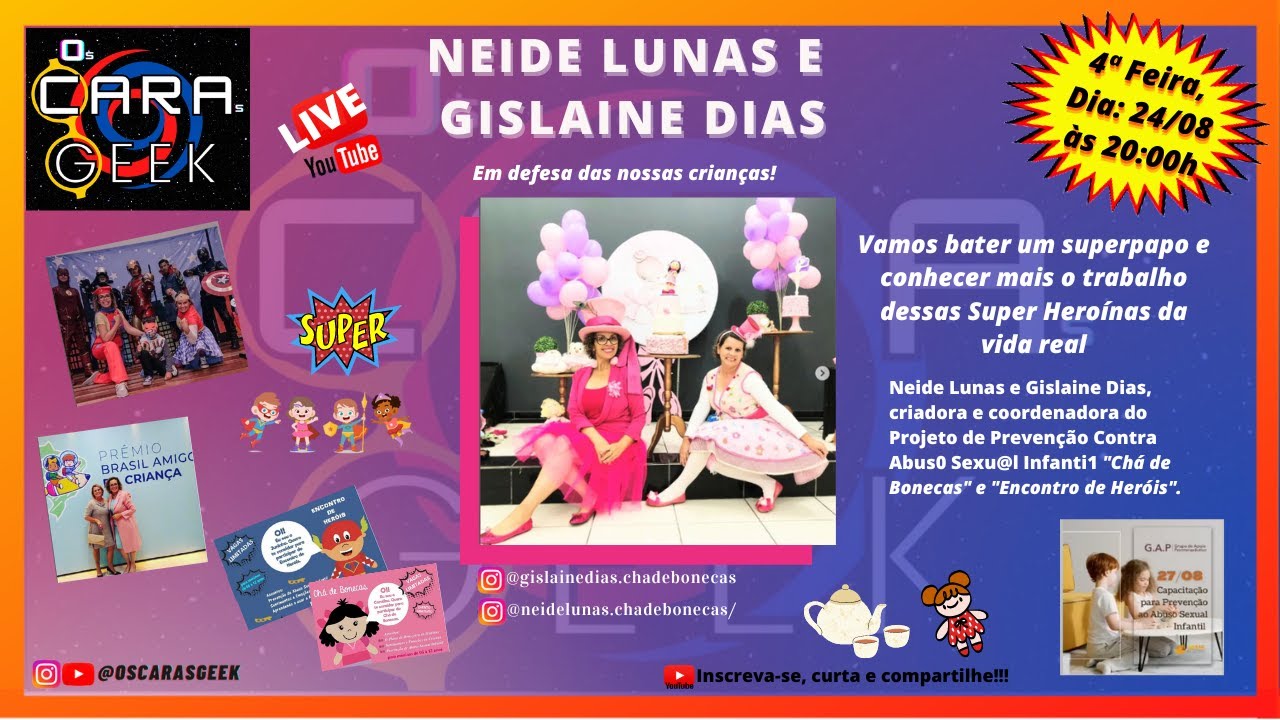 Live - Neide Lunas e Gislaine Dias - YouTube