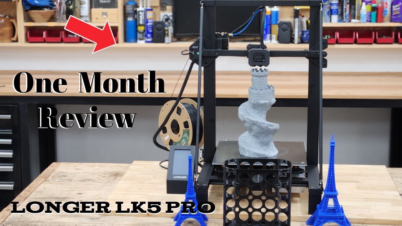 Longer LK5 Pro 3D Printer/ 1 Month Review - YouTube