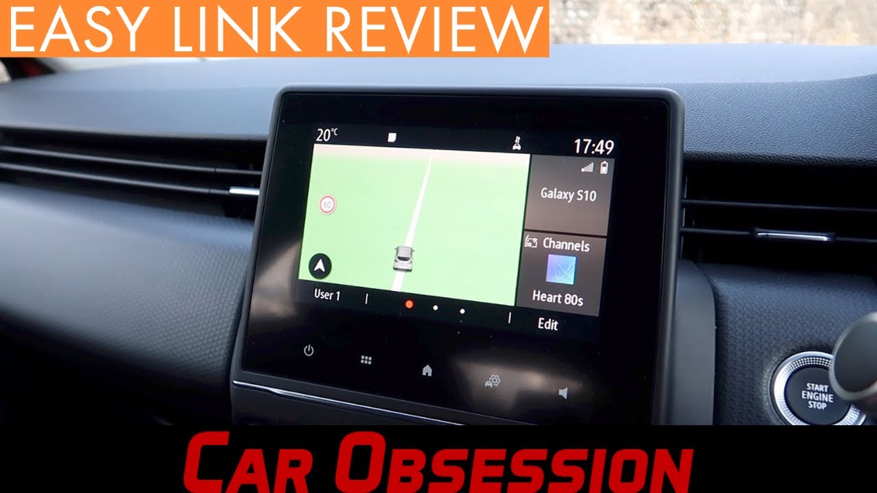 2020 Renault Clio Easy Link Review - YouTube