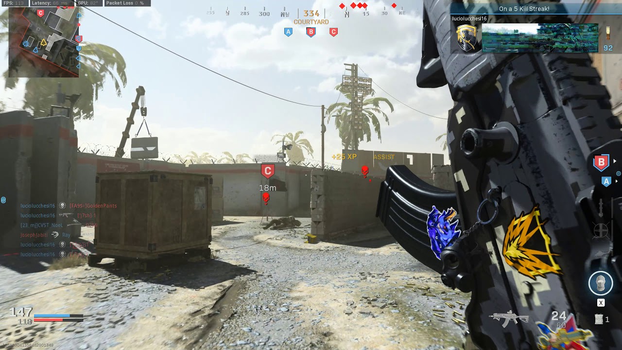 Call of Duty Modern Warfare Galil - YouTube