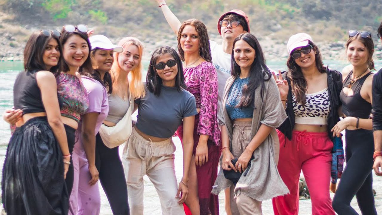 ONLY GIRLS OUTING IN RISHIKESH - YouTube