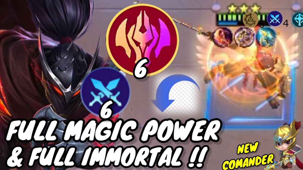 HAYABUSA FULL MAGIG POWER + FULL IMMORTAL | COMANDER BARU ZILONG ...