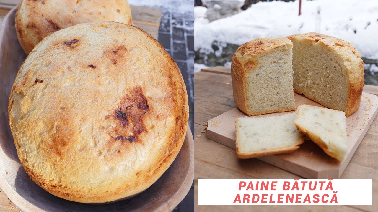Paine batuta ardeleneasca, facuta de mama mihaigateste.com/paine-batuta ...