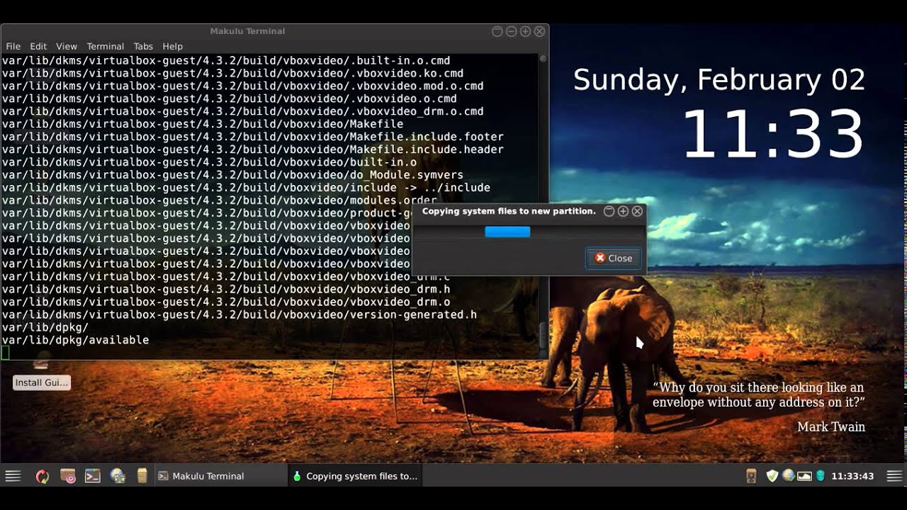 MakuluLinux Install Guide - YouTube