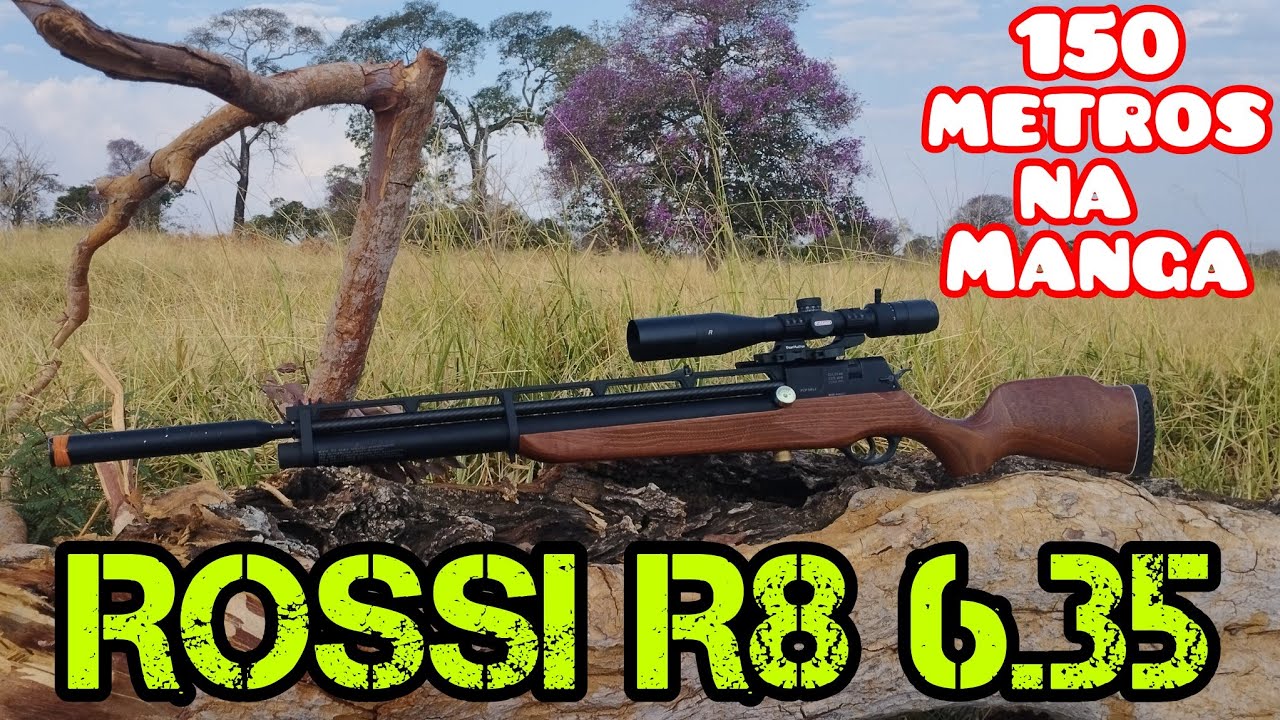 Rossi R8 6.35 à 150 metros e Haters pira - YouTube