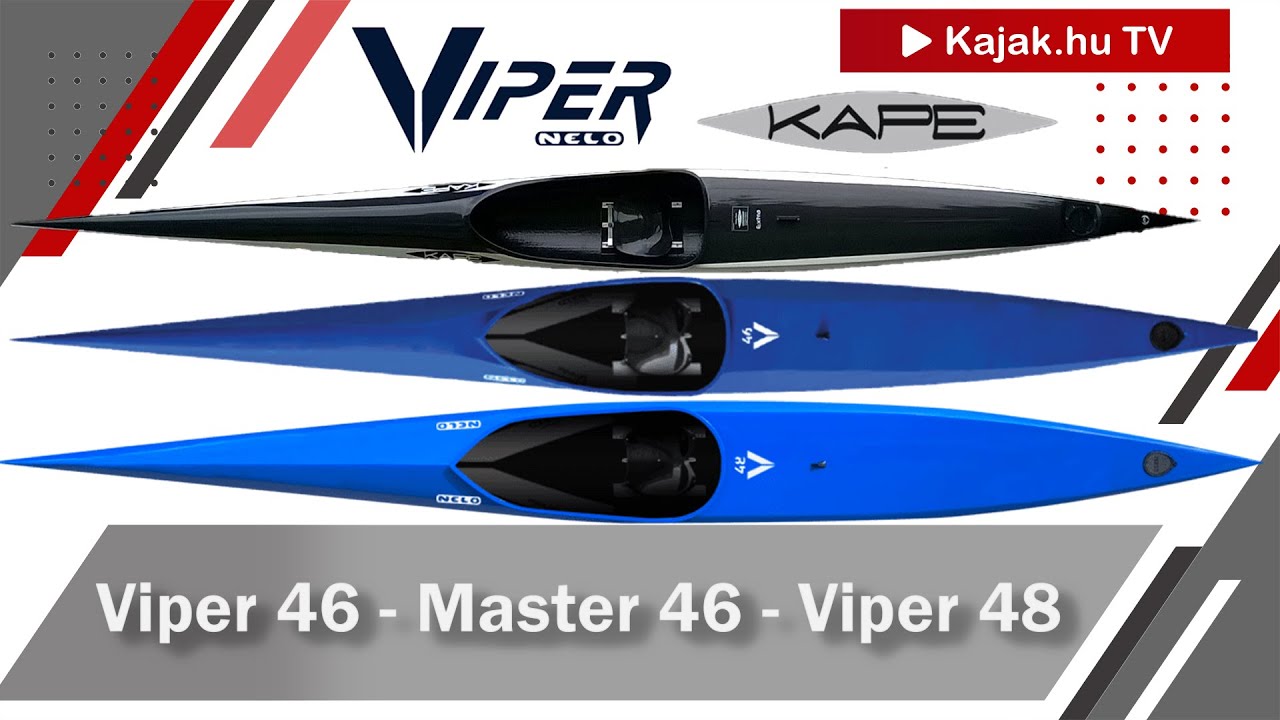 Nelo Viper 46 XXL fitness kajak teszt Kajak hu TV - YouTube