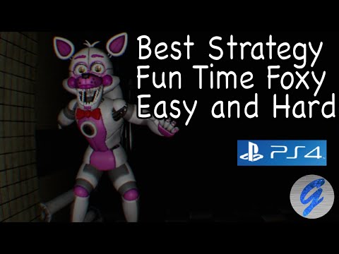 FNAF Help Wanted PS4 How to Beat Fun Time Foxy Easy and Hard Mode Best Strategy