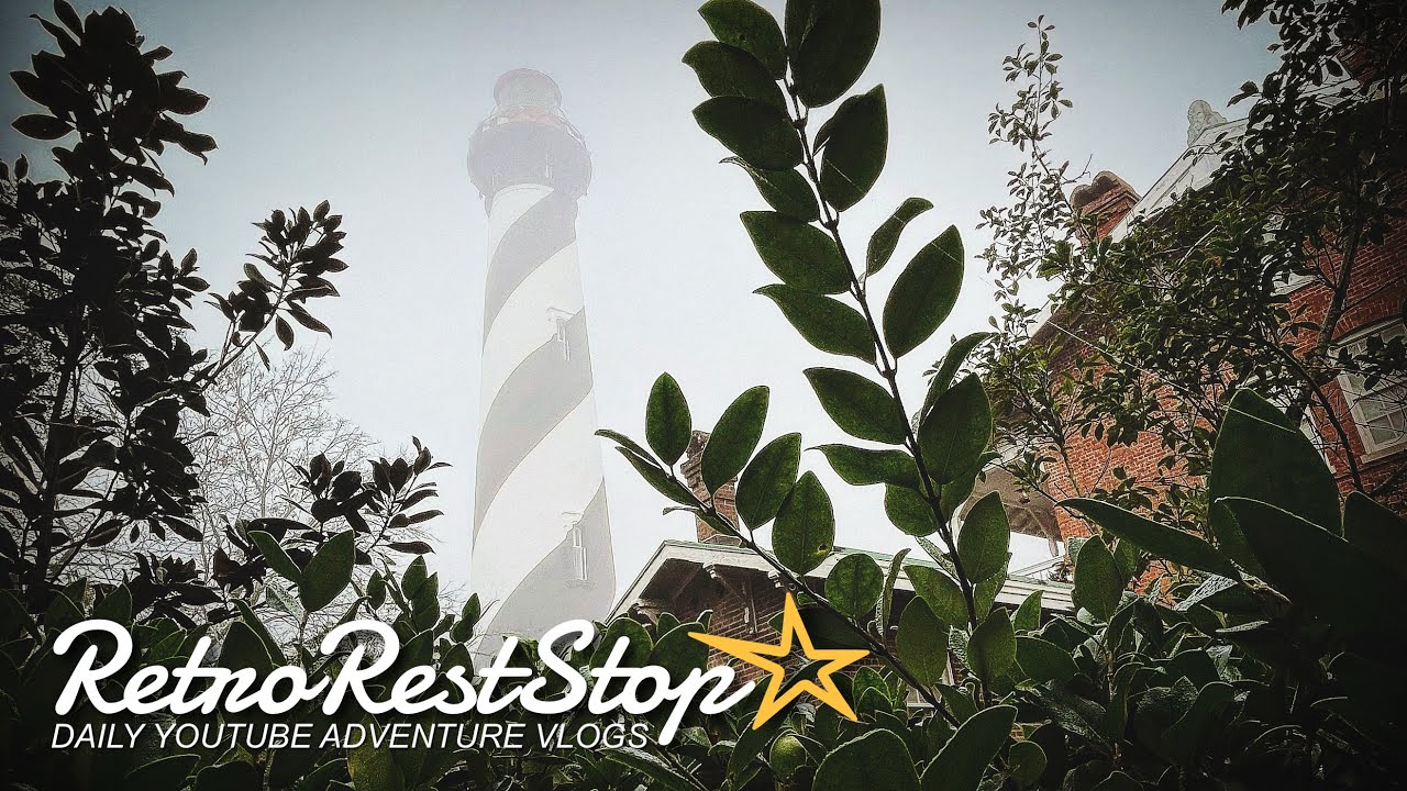 Taking A Look At The St. Augustine Lighthouse On The Foggiest Day Ever ...