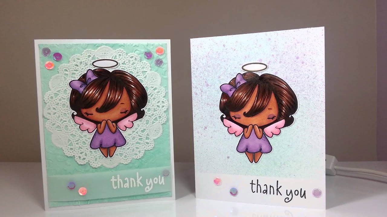 Angel Anya Thank You Cards - YouTube