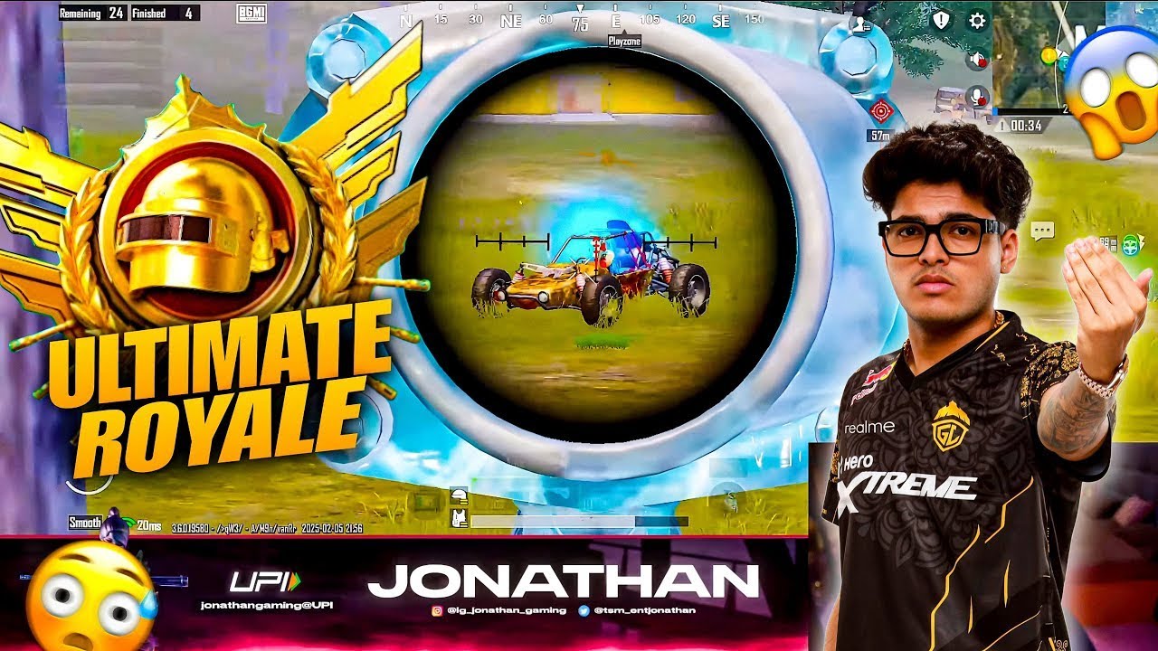 Jonathan Gaming, Simp, Punk & Zap Dominate Ultimate Royale | Intense ...