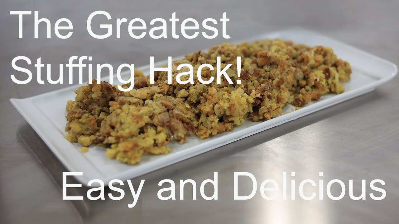 The Greatest Stuffing Hack - YouTube