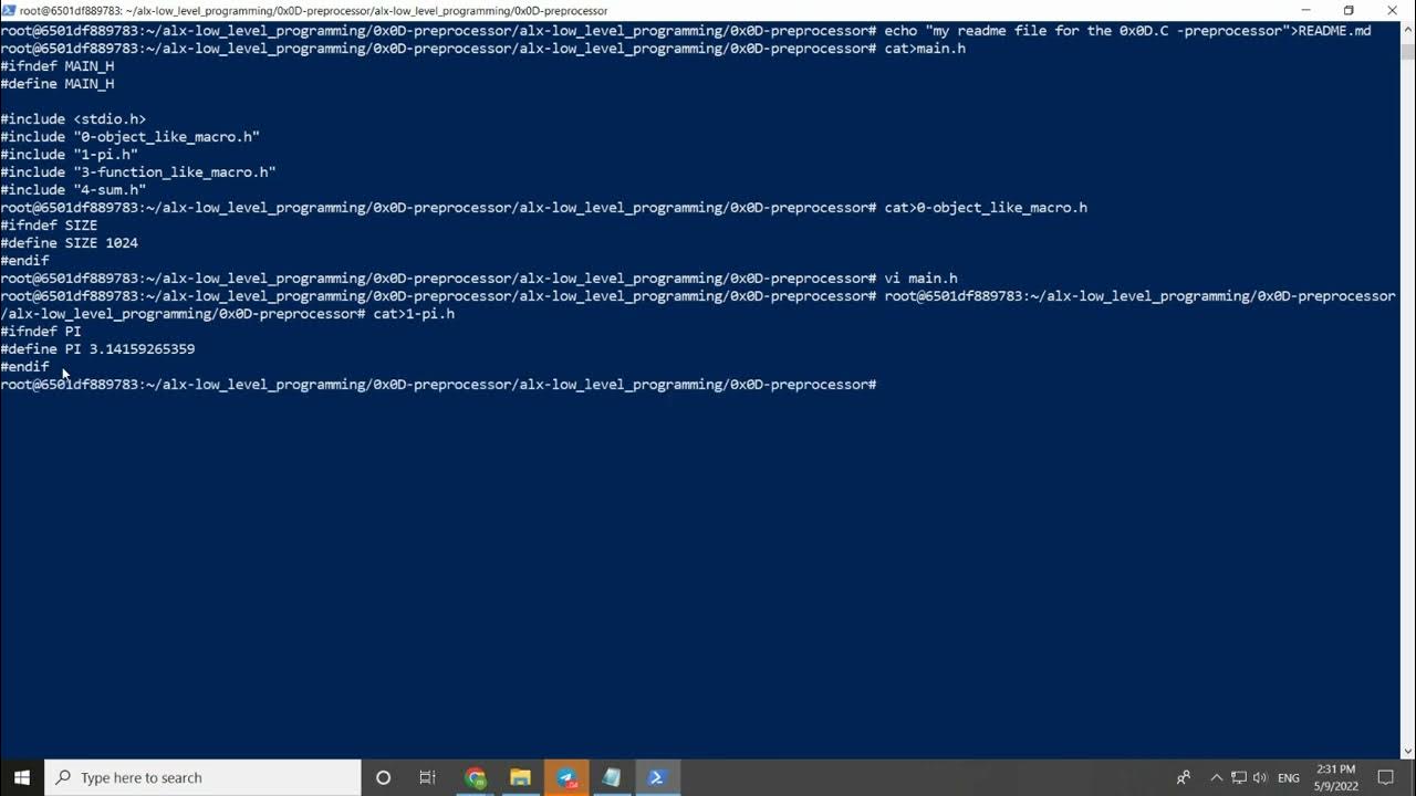 0x0D C Preprocessor - YouTube