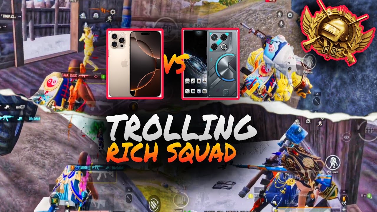 Rich Squad Challenging Me 😈• Iphone 16 Pro Max Vs Infinix Gt 20 Pro ...