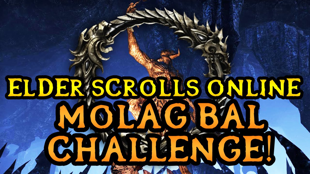 Elder Scrolls Online - Molag Bal Boss Fight Challenge! (1080p) - YouTube