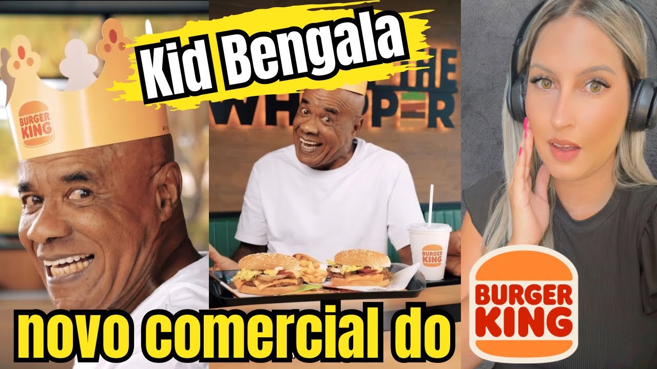 Burger King e Kid Bengala: O novo comercial do BK - YouTube