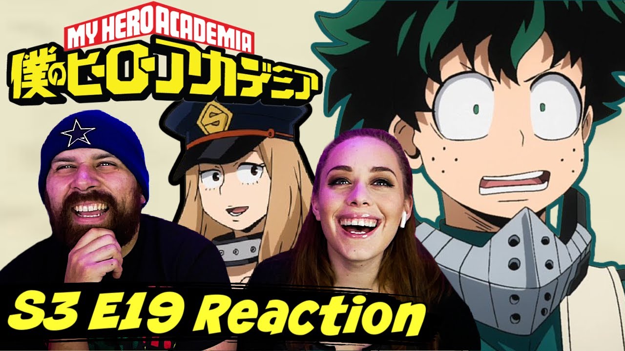 My Hero Academia [English Dub] S3 E19 "Rescue Exercises" Reaction ...