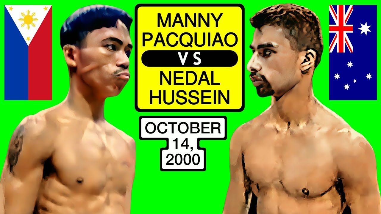 (32) | Manny Pacquiao 🇵🇭 VS 🇦🇺 Nedal Hussein | October 14, 2000 ...