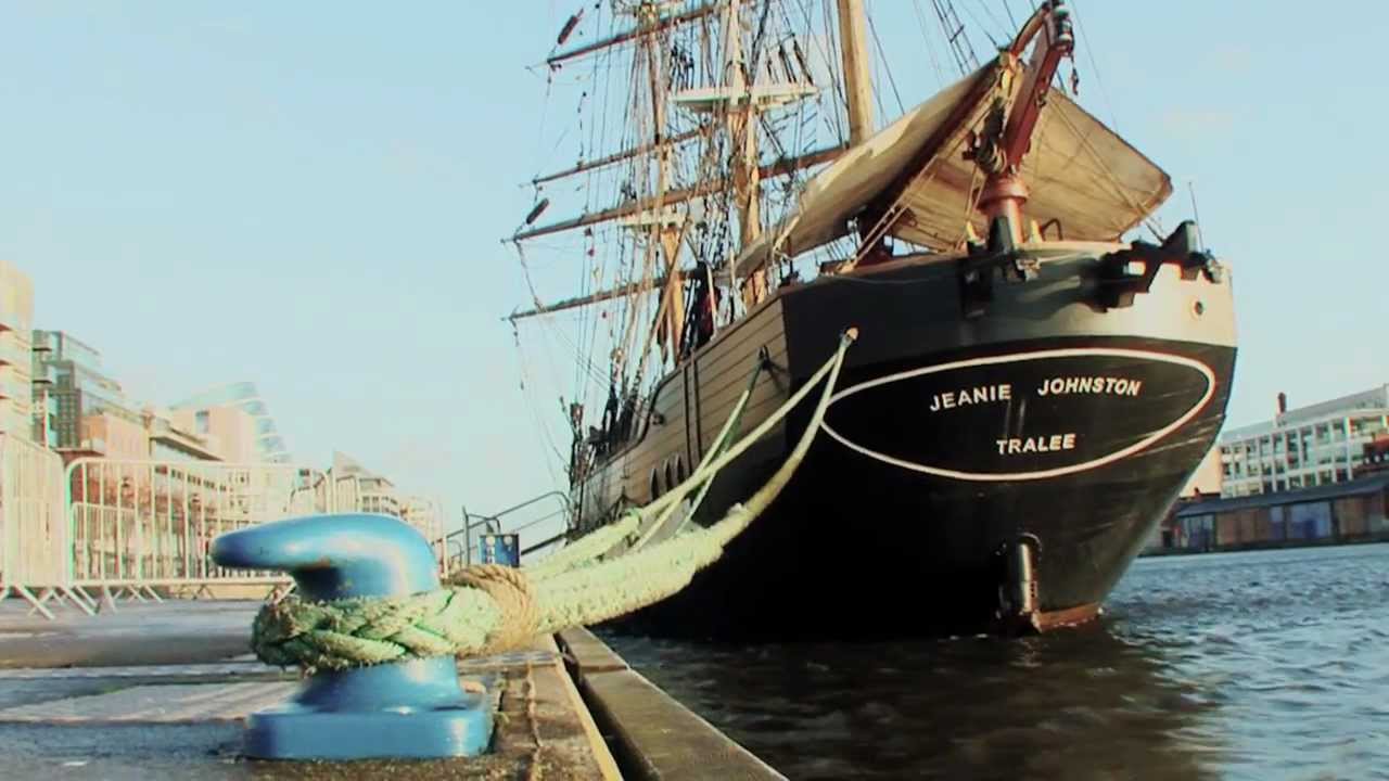 Jeanie Johnston - The Replica Famine Ship - YouTube