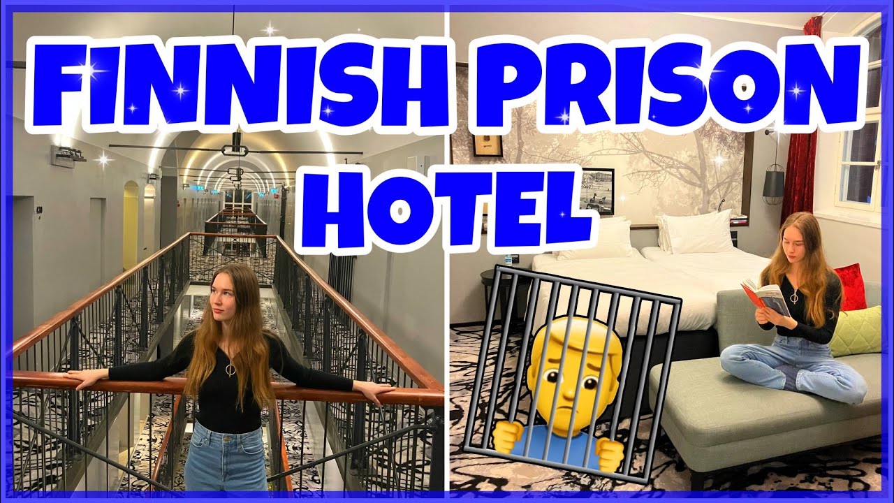 Overnight in a Former Finnish PRISON 🚨 Room Tour Vocab - YouTube