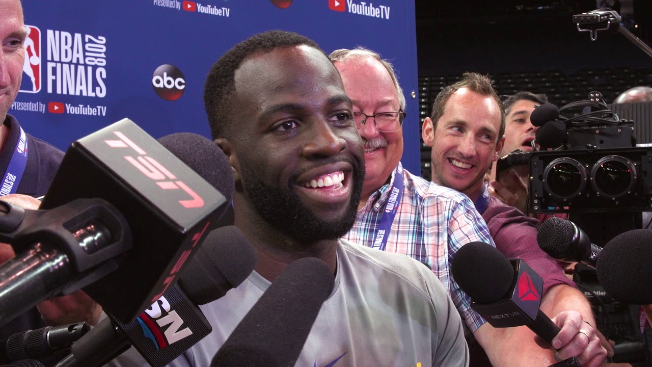 Warriors All-Access: Funny Press Conference Moments, NBA Finals Edition ...