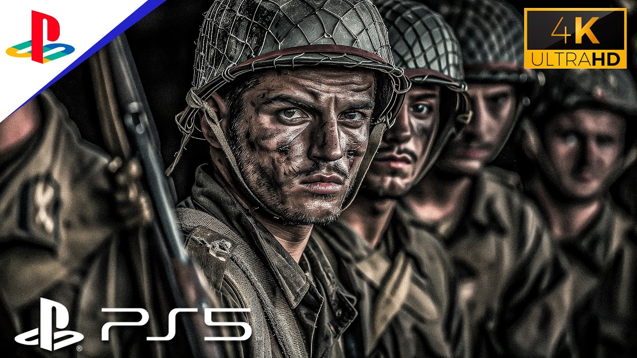 (PS5) Combat Unit 1944 | Realistic War Immersion 4K UHD - Call of Duty ...