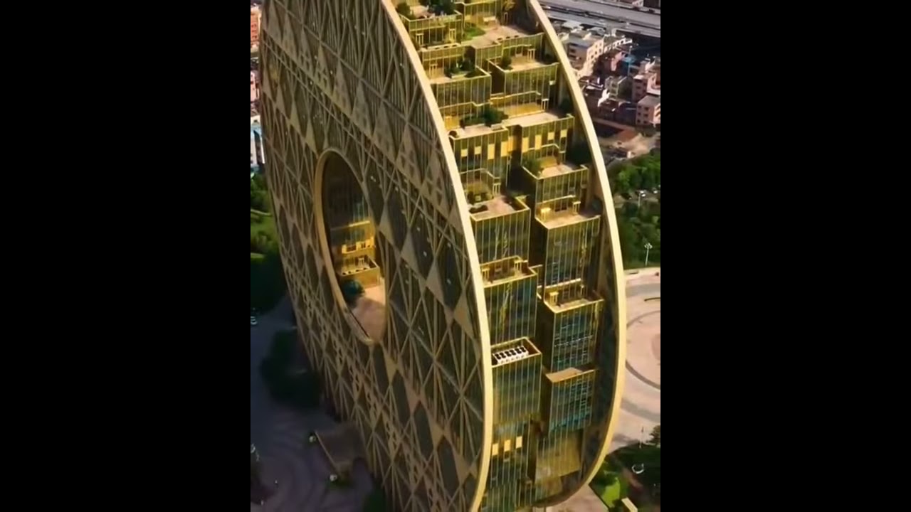 COPPER COIN BUILDING - GDPE Landmark Building - Guangzhou, China - YouTube