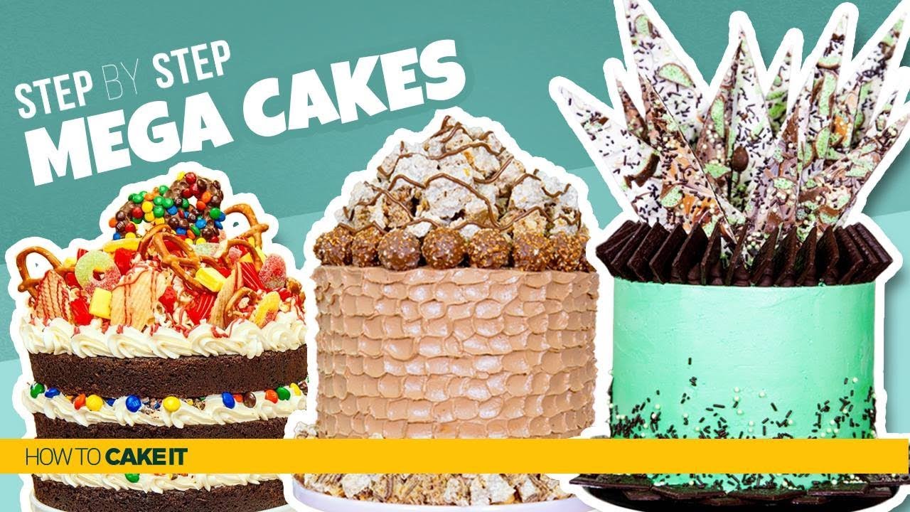 3 Sweet Candy MEGA CAKES | Delicious Treat Inspired CAKES | How To Cake ...