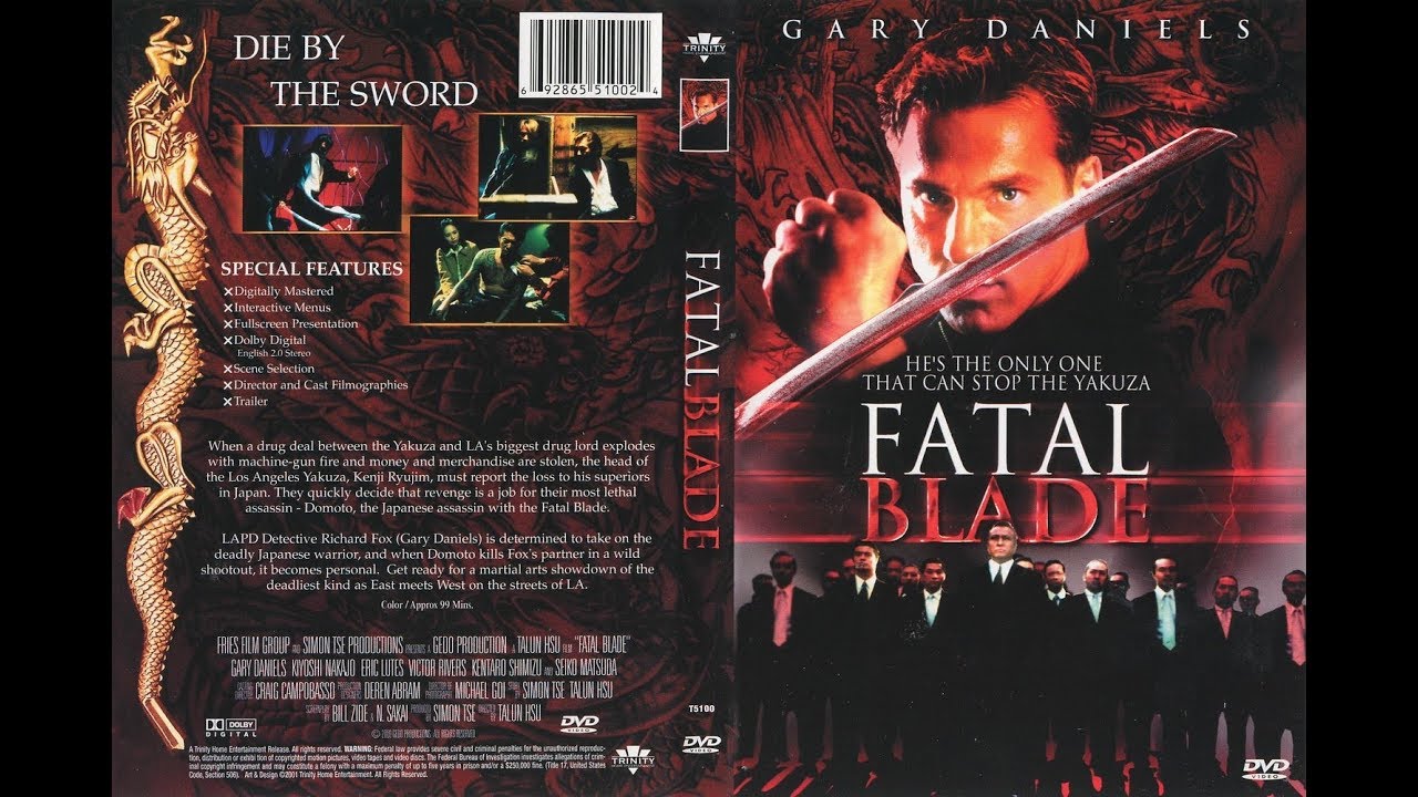 Меч якудзы "Fatal Blade" (2001) Гэри Дэниелс - YouTube