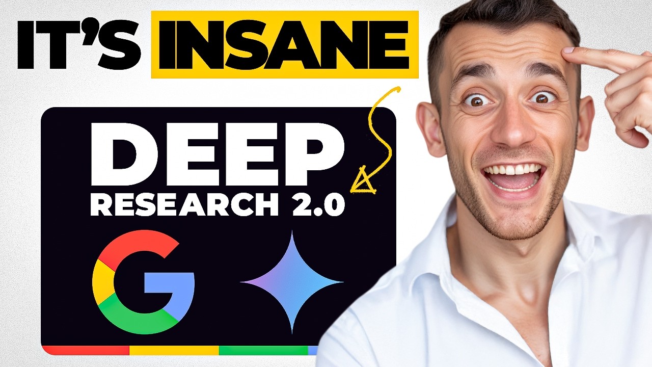 NEW Google 2.0 Deep Research Agents are WILD (FREE!) 🤯 - YouTube