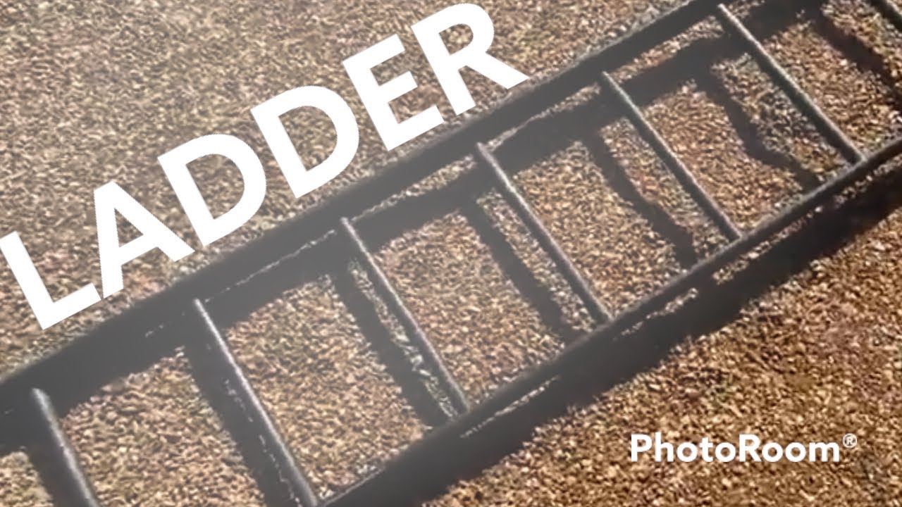 Steel ladder build - full metal fabrication & welding. - YouTube