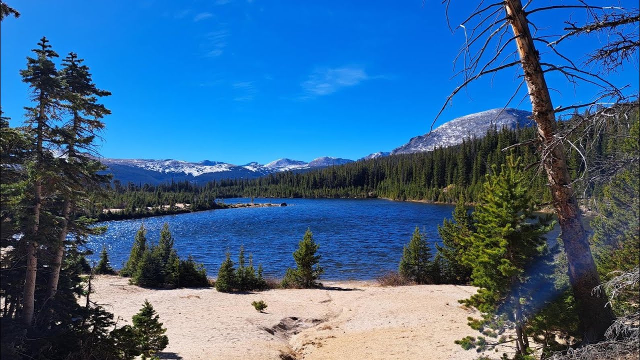 Sandbeach Lake Solo Hike-Rocky Mountain National Park - YouTube
